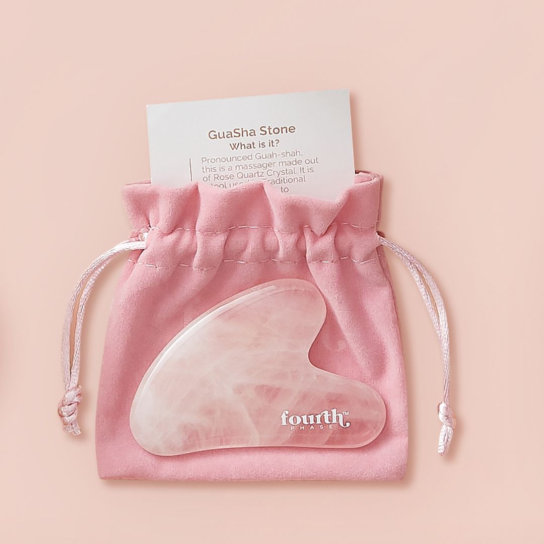 ROSE QUARTZ GUASHA STONE